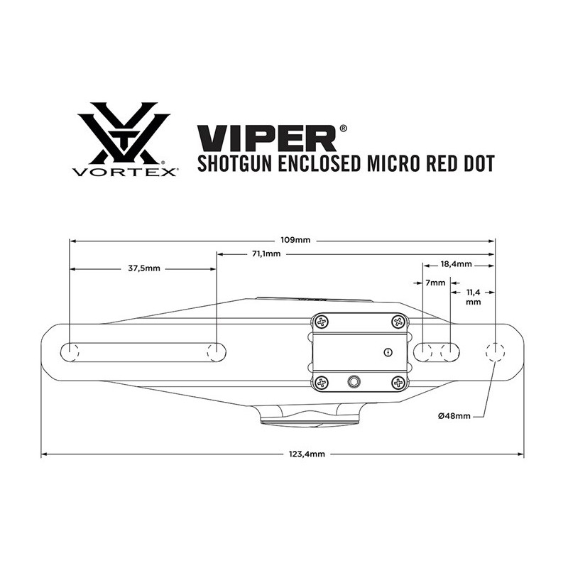 Vortex Viper SG - 3 moa - Fermé